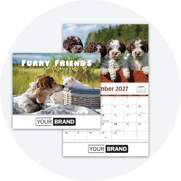 2027 Promotional Wall Calendars That Stay on Display