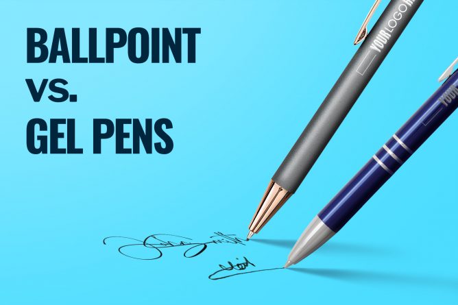 Battle of the Inks: Ballpoint Pens vs. Gel Pens | Amsterdam Printing Blog